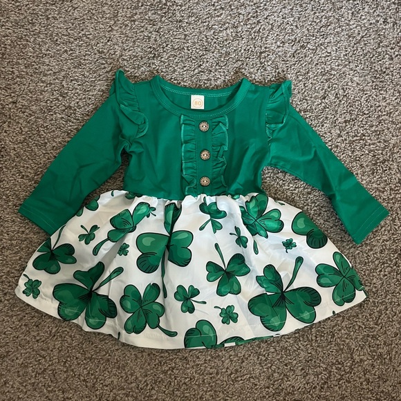 Dresses | Green Shamrock Dress | Poshmark